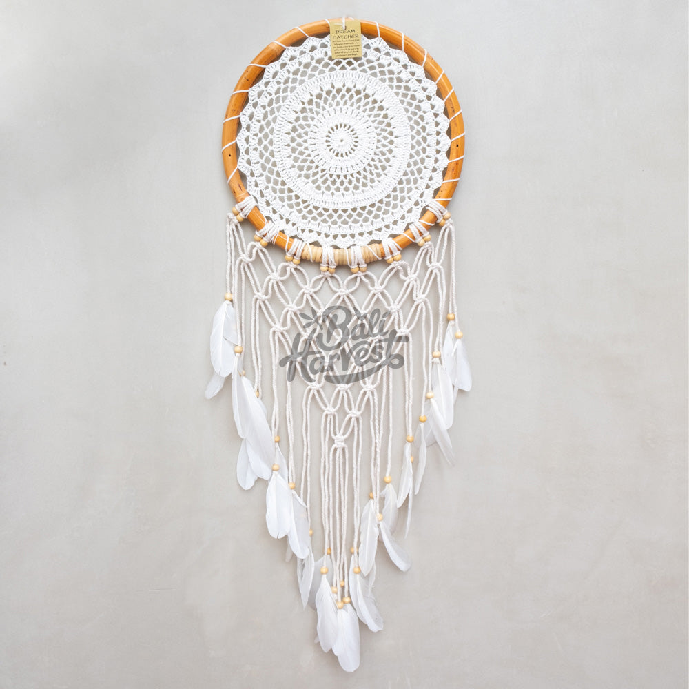 Wall Hanging Dreamcatcher (Round) – Bali Harvest