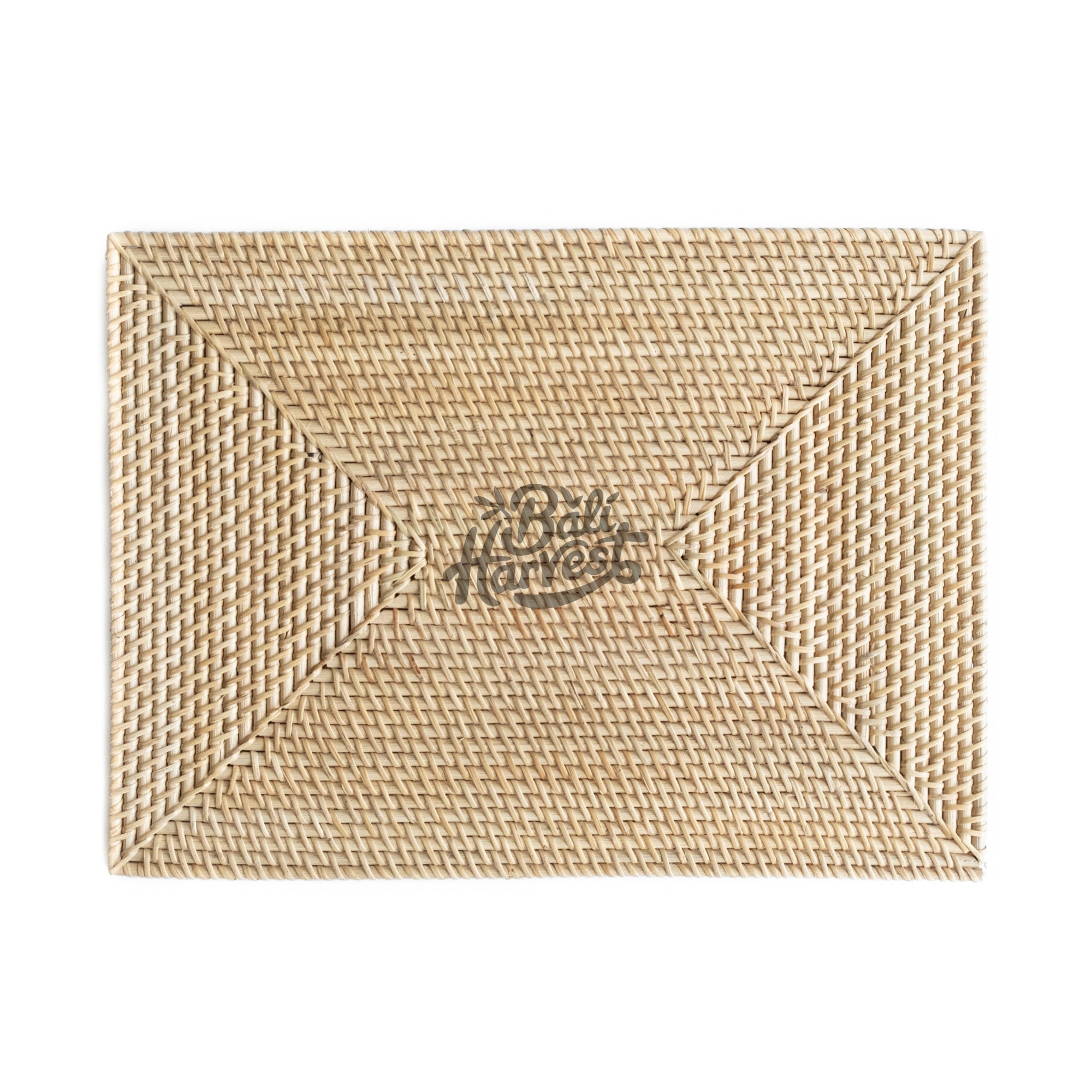 Rectangular Rattan Placemat (Natural) – Bali Harvest