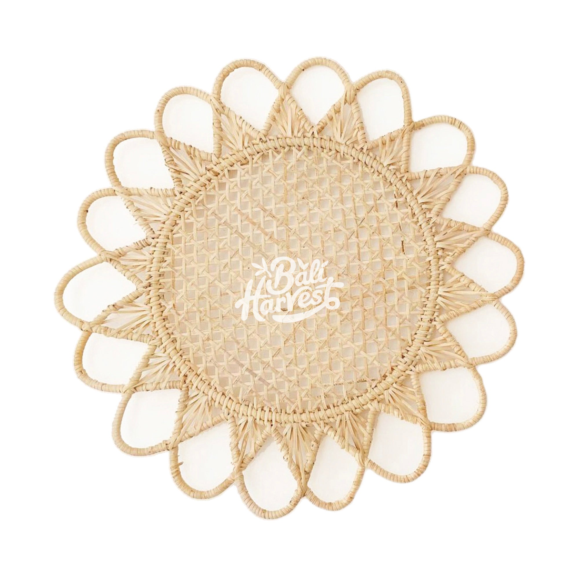 Sunflower Rattan Placemat – Bali Harvest